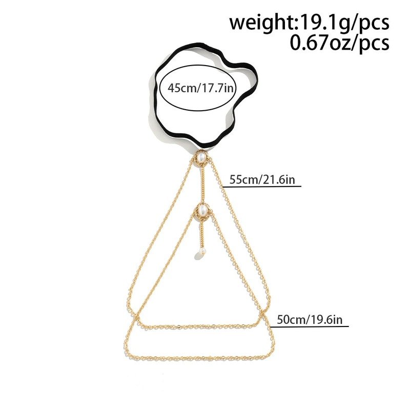 Body chain Leg corazon - Ii love